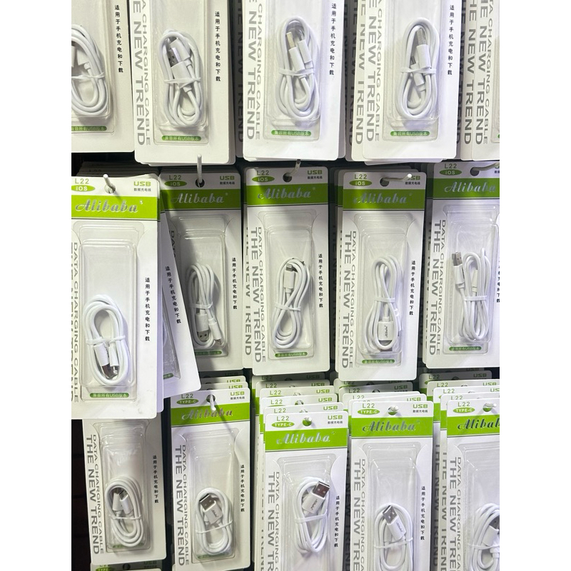L22-ali usb cord for micro typec and iOS | Shopee Philippines