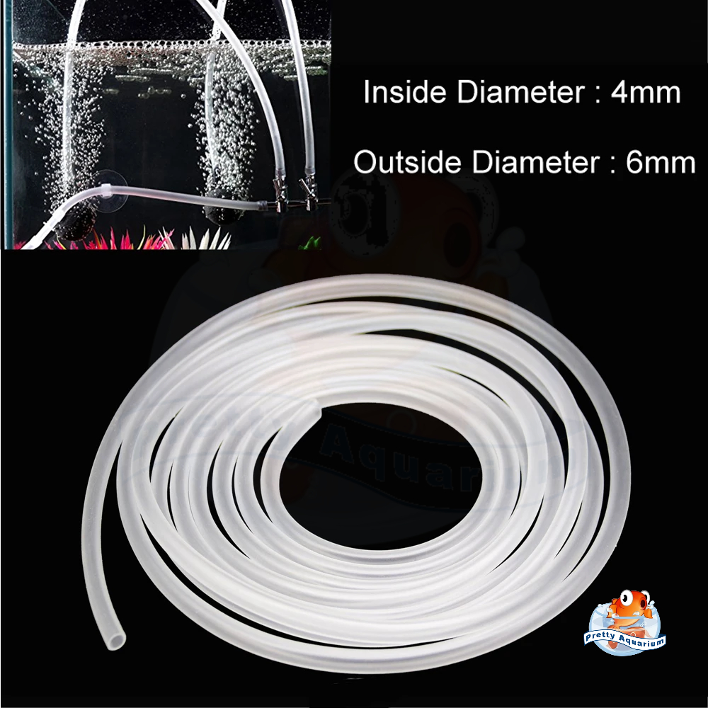 Aquarium Oxygen Hose Fish Tank Bubble Stone Air Pump Air Hose Durable And Flexible Silicone Hose ...