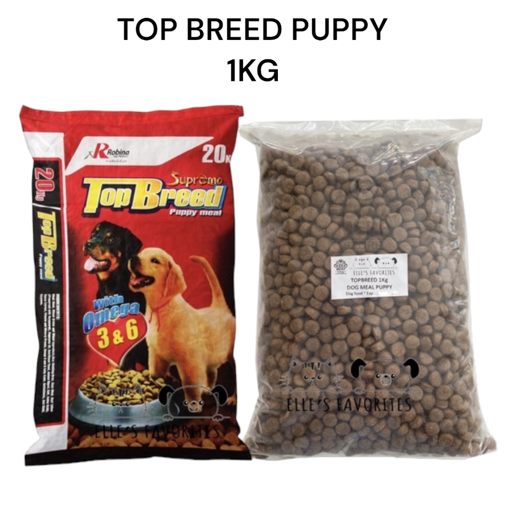 TOP BREED PUPPY REPACK 1KG | Shopee Philippines