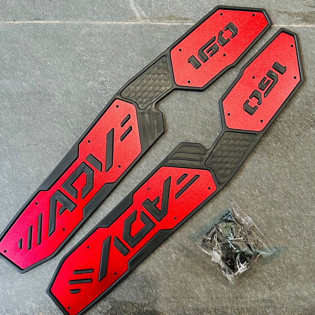 Honda ADV 160 Matting / Footrest / Footboard Alloy with Bolts | Shopee ...