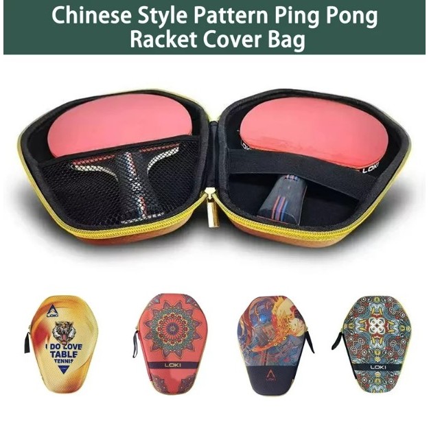 Loki Eva Hard Racket Case Original loki table tennis racket can fit 2 ...