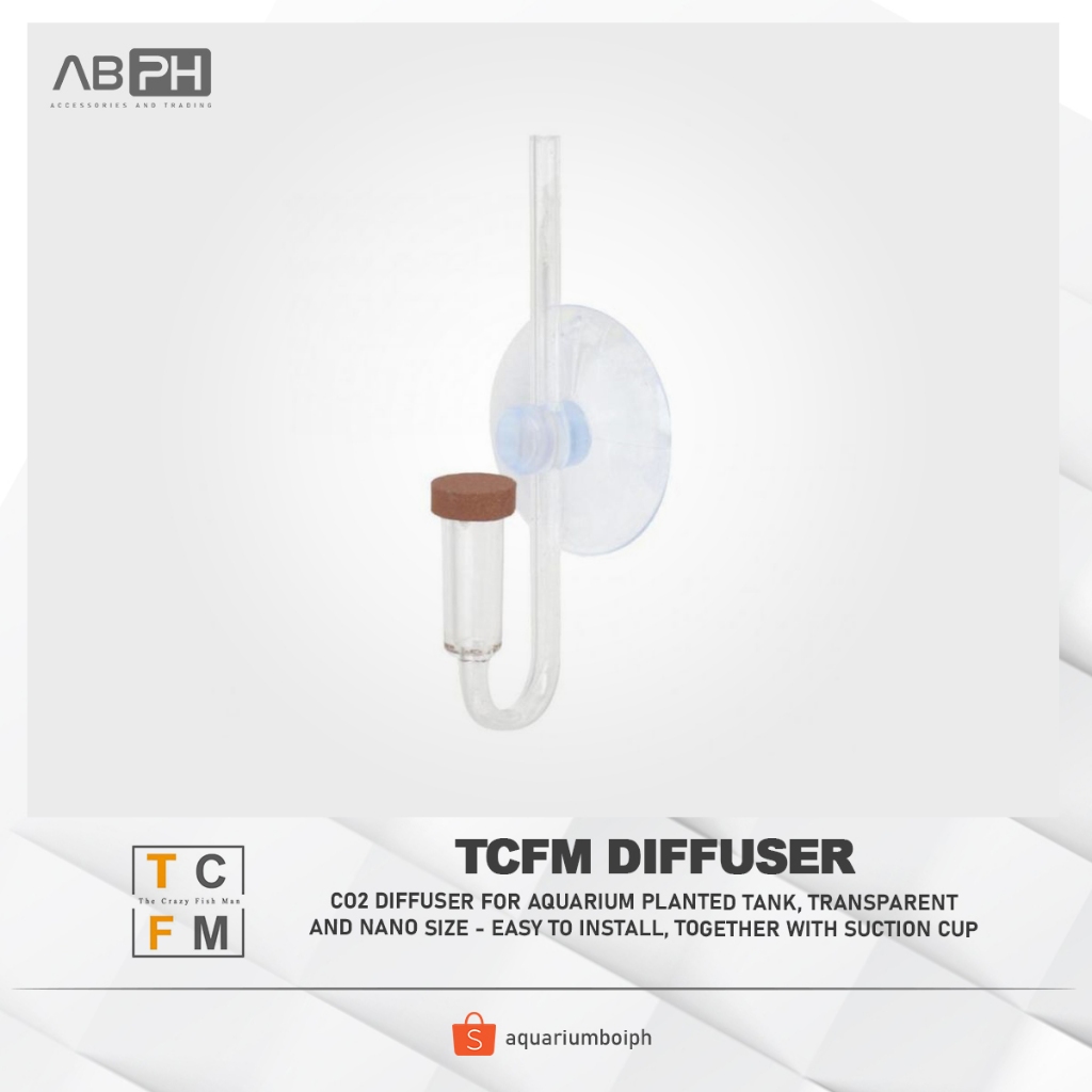 Nano C02 Diffuser Acrylic Atomizer TCFM | Shopee Philippines
