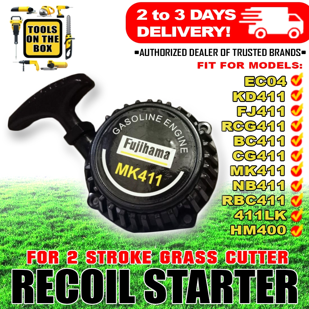 MK411 Starter Recoil for Robin 2 Stroke Gasoline Engine Grass Cutter ...