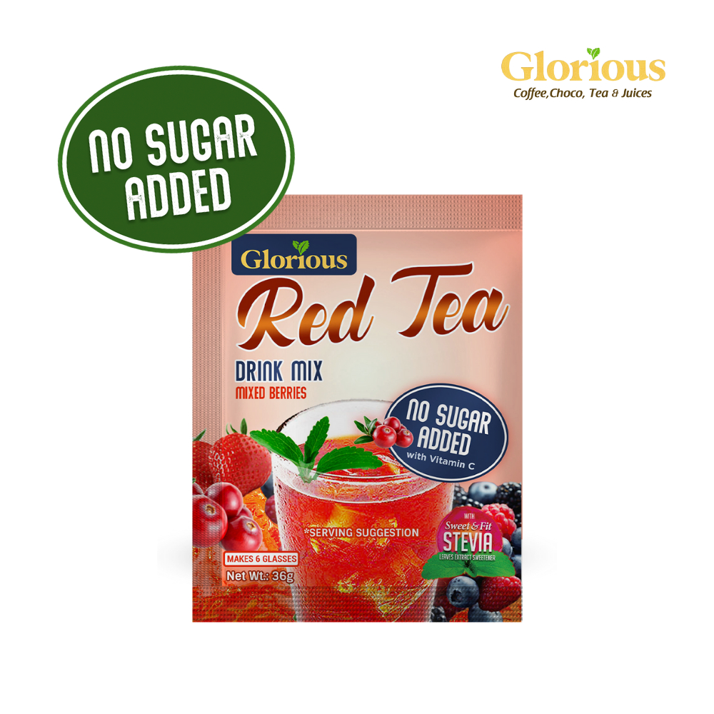 Glorious Red Tea Mix Berries 36g x 10 sachets | Shopee Philippines