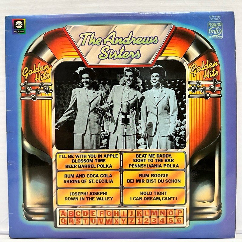 The Andrews Sisters – Golden Hits (LP Vinyl Record/Pop Jazz) | Shopee Philippines