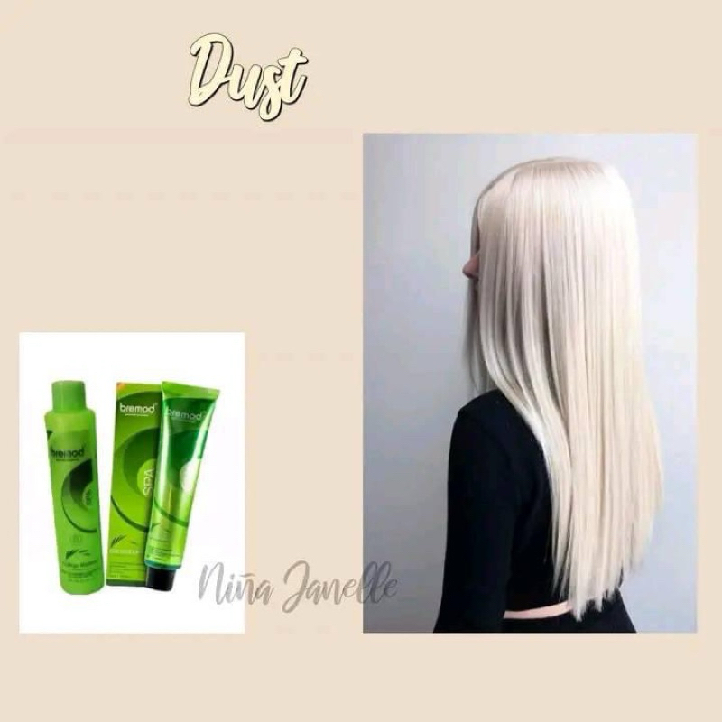DUST 0.00 HAIR COLOR SET WITH OXIDIZER | Shopee Philippines