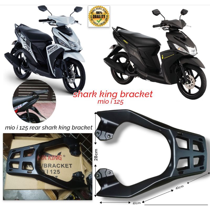 bracket yamaha mio i 125 m3 shark king bracket for mio carrier strong ...