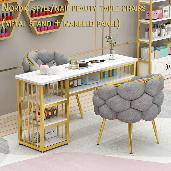 Modern popular manicure tables and chairs beauty manicure tables and ...