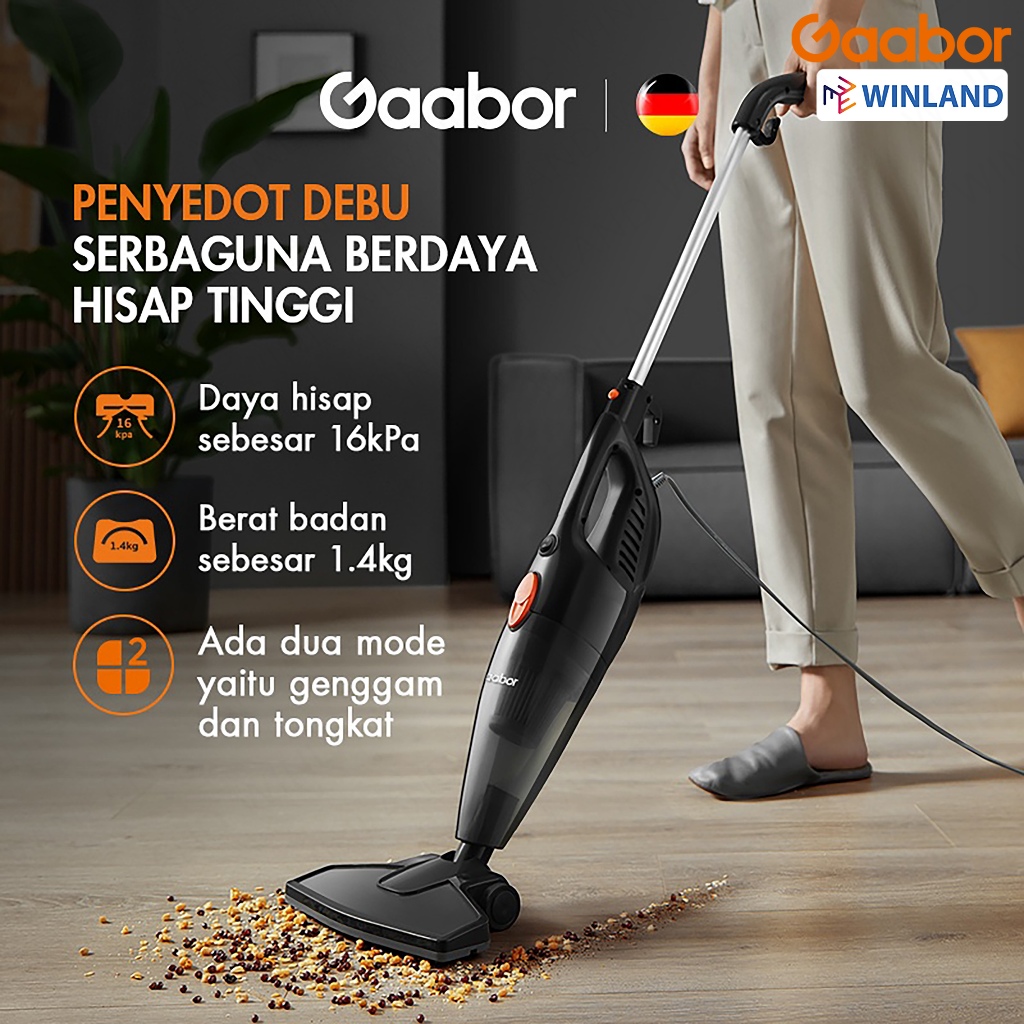 Gaabor by Winland Vacuum Cleaner | Household 2-in-1Mini Handheld Light ...