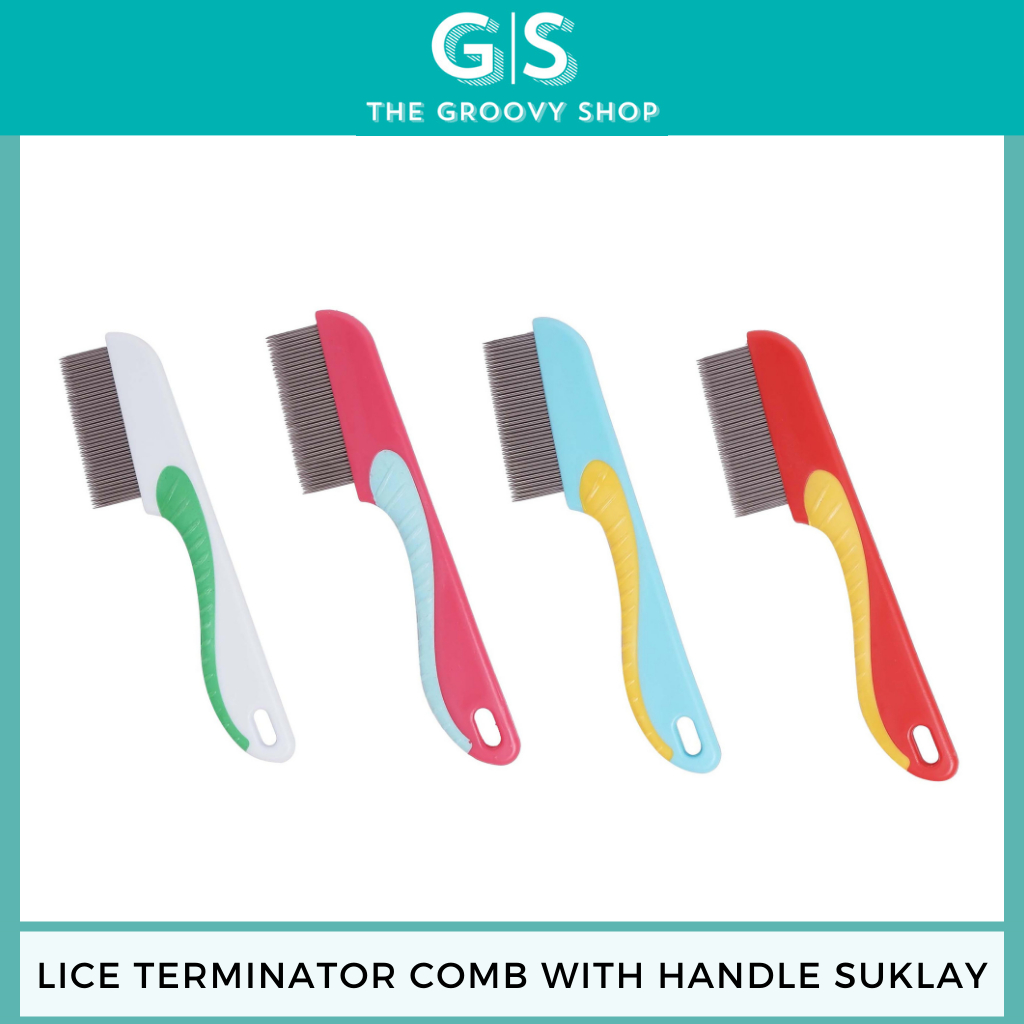 Joy Fashion Lice Terminator Comb With Handle Suklay | Shopee Philippines