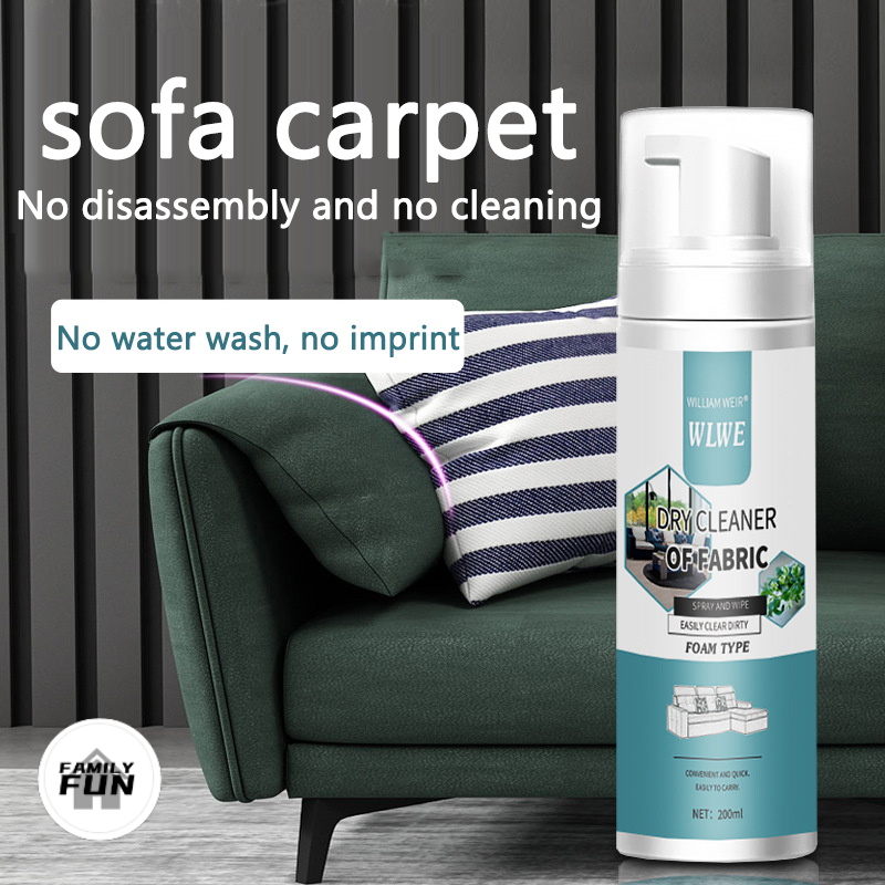 Sofa Cleaner Spray 200ml Sofa Stain Remover Foam Cleaner Spray Multi Purpose | Shopee Philippines