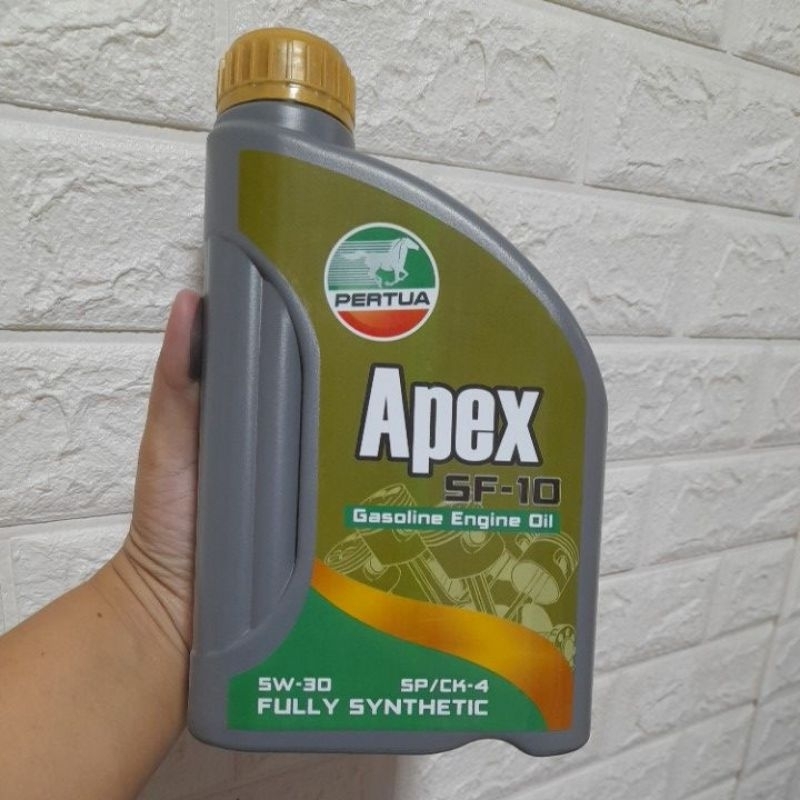 Pertua Synthetic Engine Oil Apex SF-10 Liter | Shopee Philippines