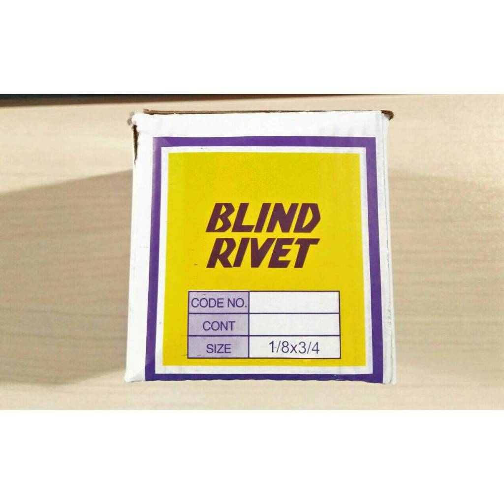 HEAVY DUTY BLIND RIVET (SOLD PER BOX) | Shopee Philippines
