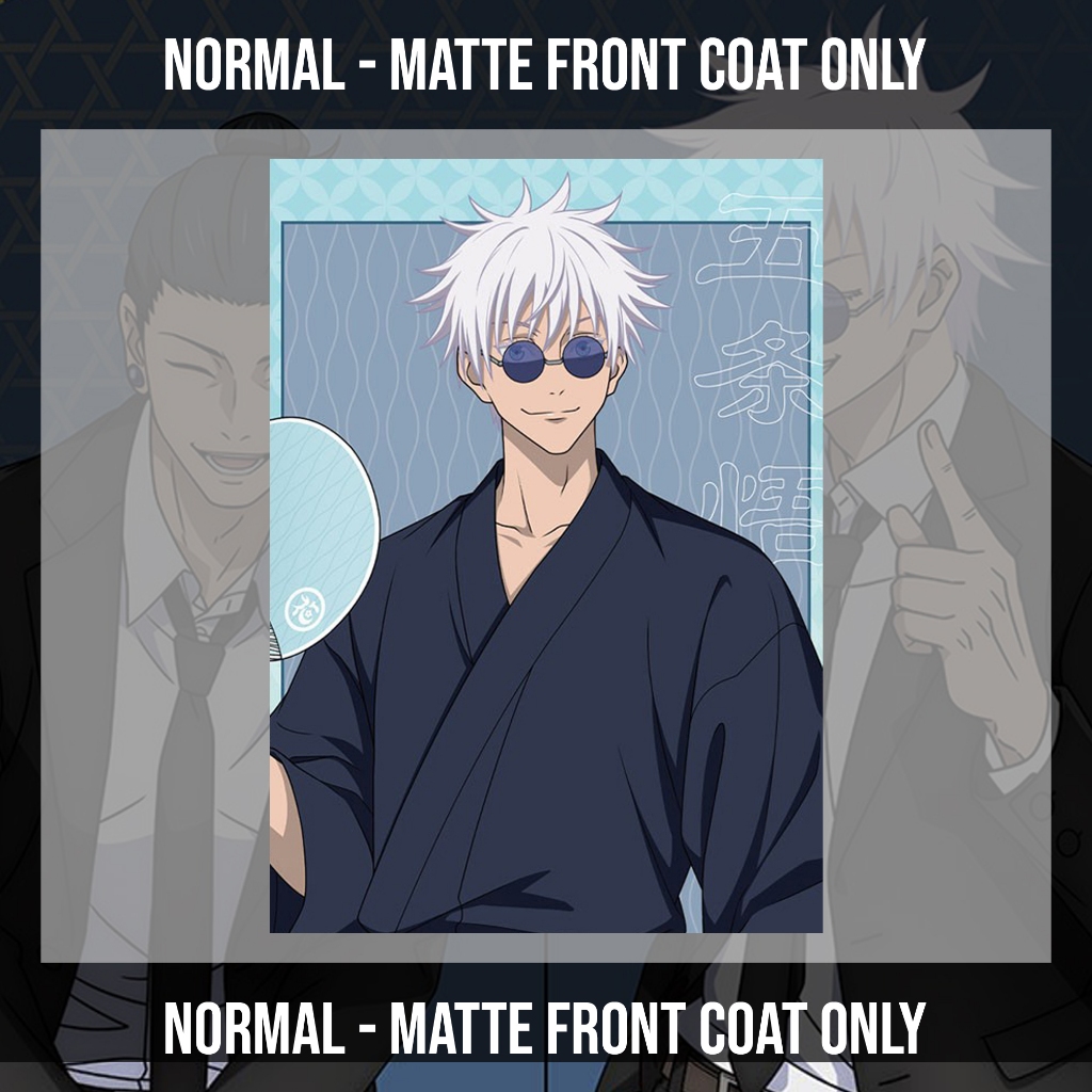 Jujutsu Kaisen Gojo Satoru & Suguru Geto Anime Themed Merch (Photocard ...