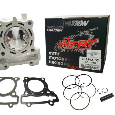 MTRT CYLinder BLOCK for NMAX155/AEROX/R15 V3 62MM Chromebore casting ...