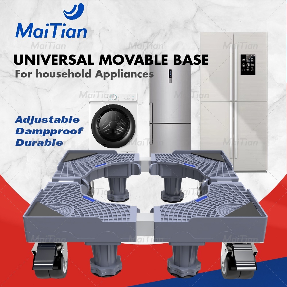 Universal Washing Machine Stand Adjustable Refrigerator Stand with ...