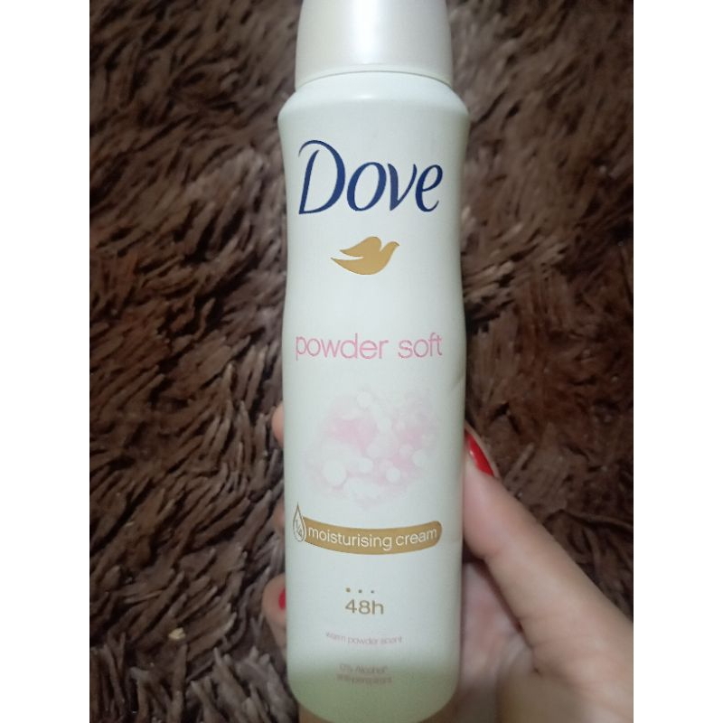 Dove Powder Soft Moisturizing Cream with Powder Scent Deo Spray 150ML ...