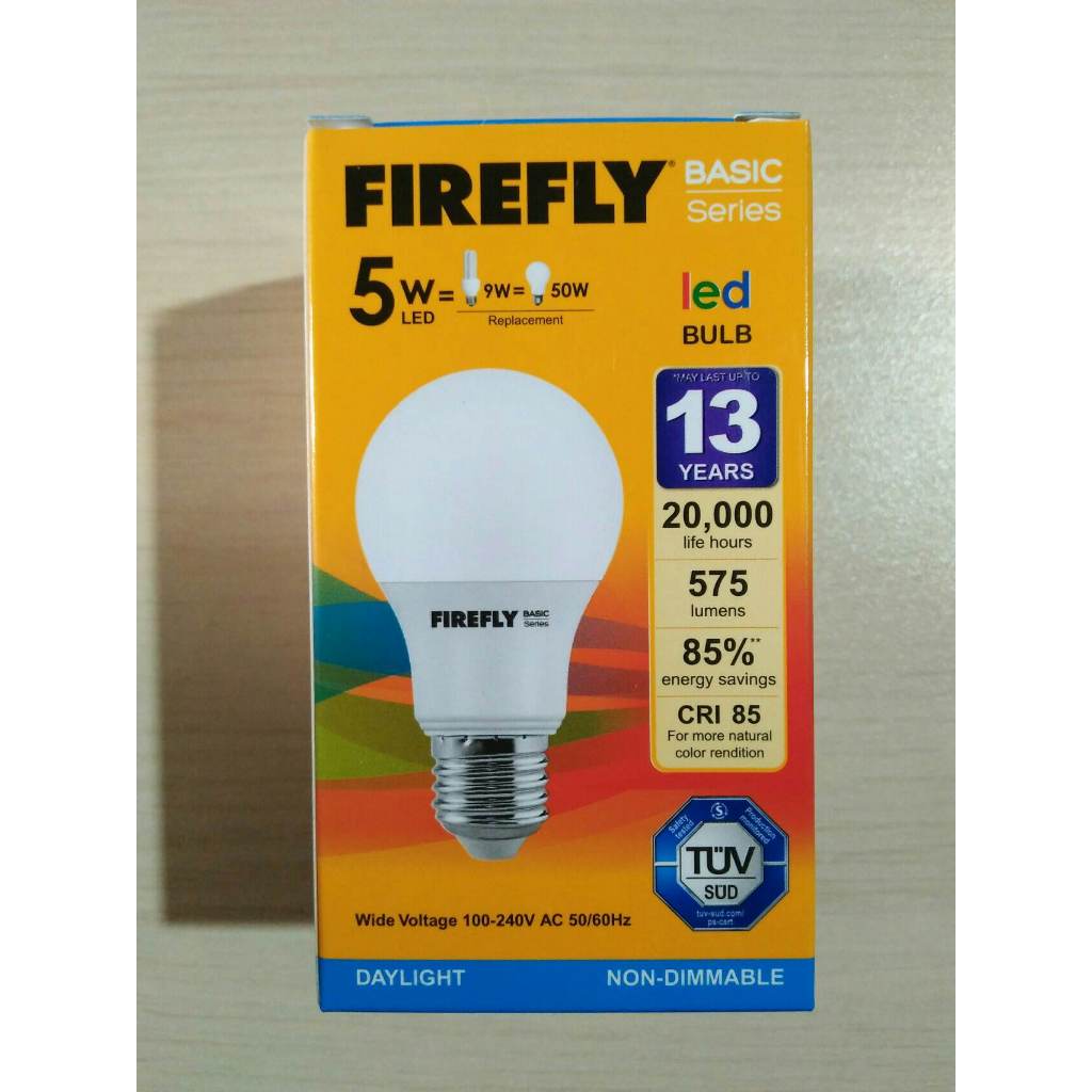 FIREFLY LED BULB - 100% energy saving (3watts up to 20 watts) | Shopee ...