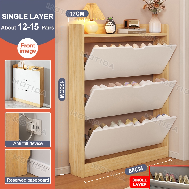 Shoe Cabinet Wooden Shoe Cabinet Flip Shoe Cabinet Storage Shoe Rack ...