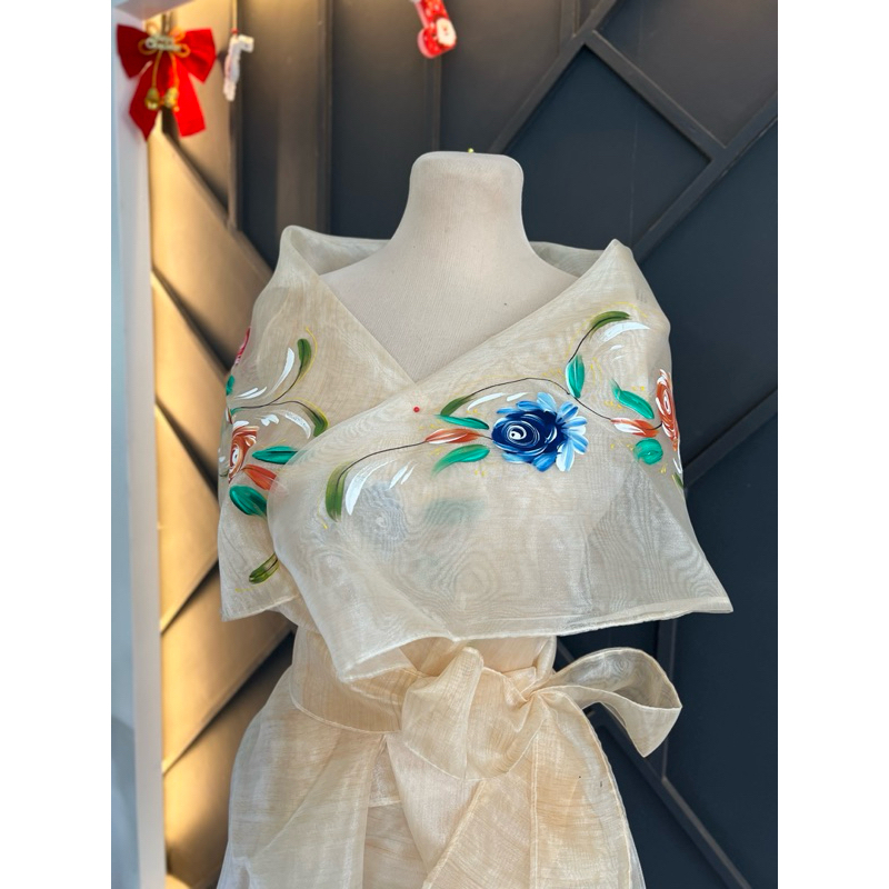 Filipiniana Wrap Around Alampay | Shopee Philippines