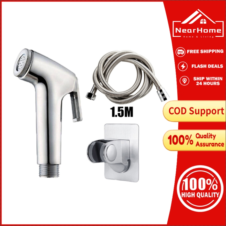 Shower head High quality ABS bidet set with hose holder bidet set ...