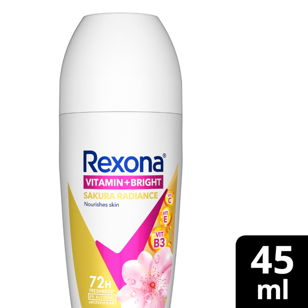 REXONA Women Deodorant Roll-On Natural Brightening Fresh Sakura 45ml ...