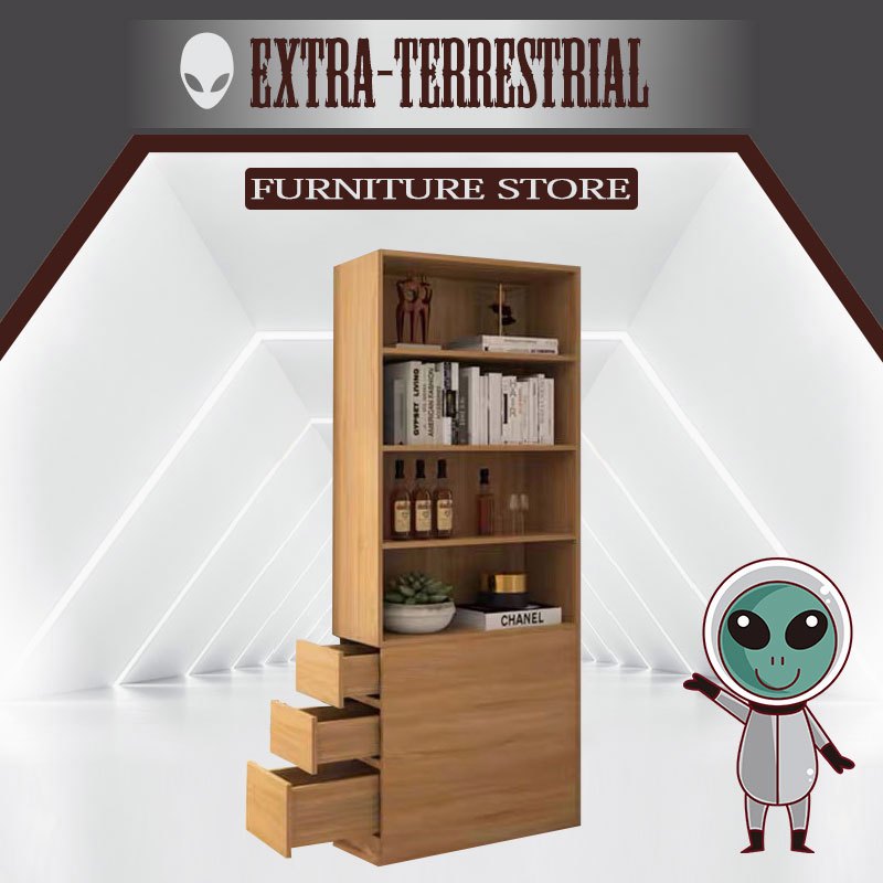Cabinet with drawers, floor to ceiling corner storage cabinet, shelf ...