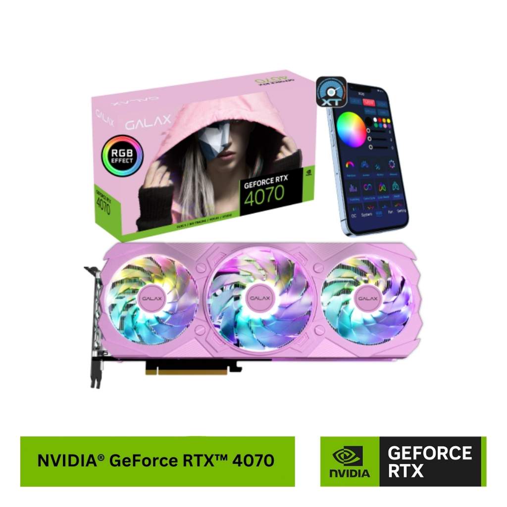 Galax NVIDIA® GeForce RTX™4070 EX Gamer 47NOM7MD7LPK 12GB GDDR6X 192Bit ...