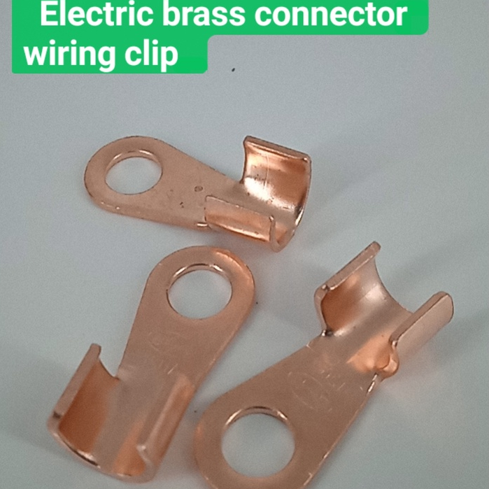 ELECTRIC BRASS CONNECTOR WIRING CLIP OT PLUG SERIES CONNECTOR WIRE ...