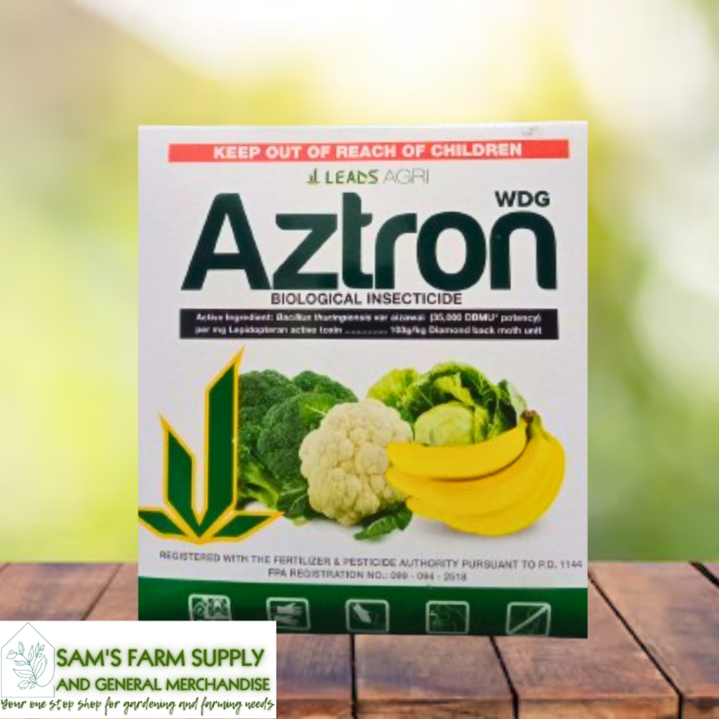 AZTRON WDG BIOLOGICAL INSECTICIDE 100 GRAMS BY LEADS AGRI | Shopee ...