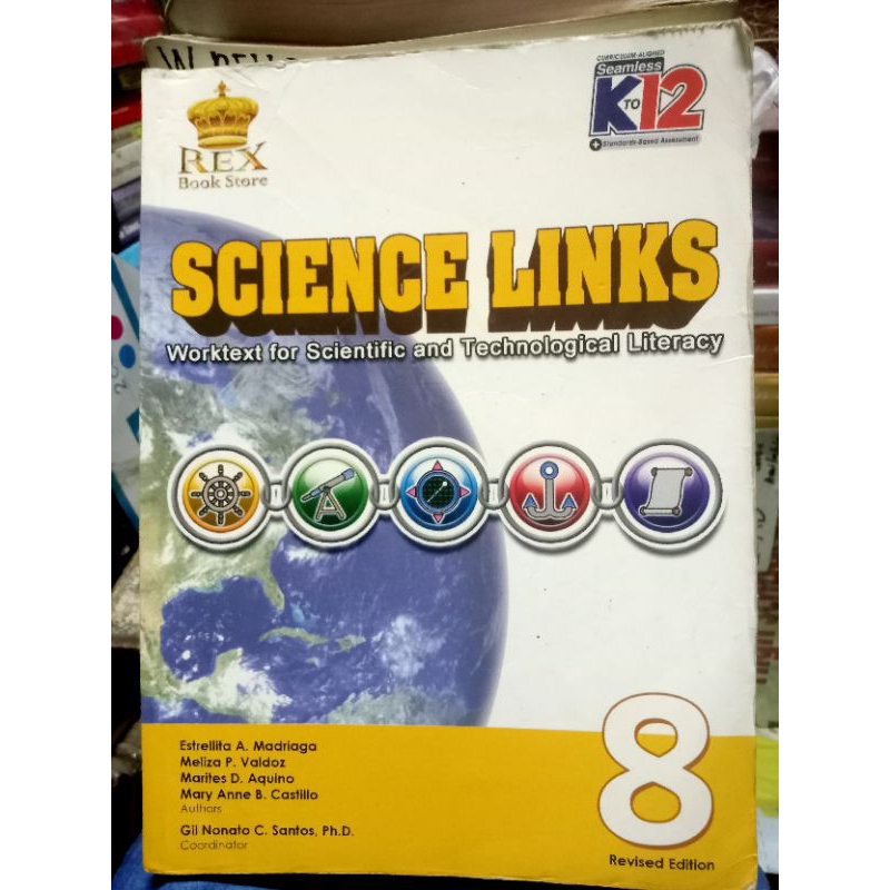 SCIENCE LINKS GRADE 8(USED BOOK) | Shopee Philippines