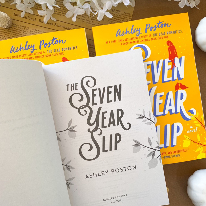 The Seven Year Slip (ORIGINAL US COPY) by Ashley Poston | Shopee ...