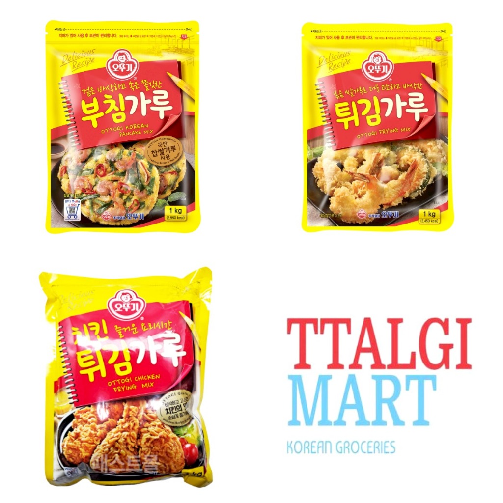OTTOGI FRIED CHICKEN POWDER 1KG / FRYING OR BATTER POWDER 1KG / KOREAN ...