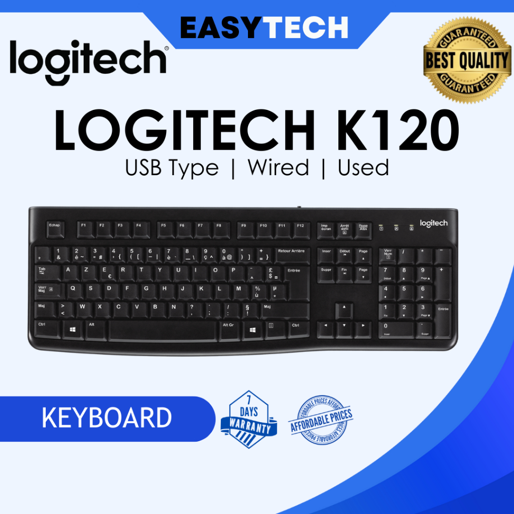 EASYTECH | Original USB Heavy Duty Assorted Brand Keyboard (Used ...