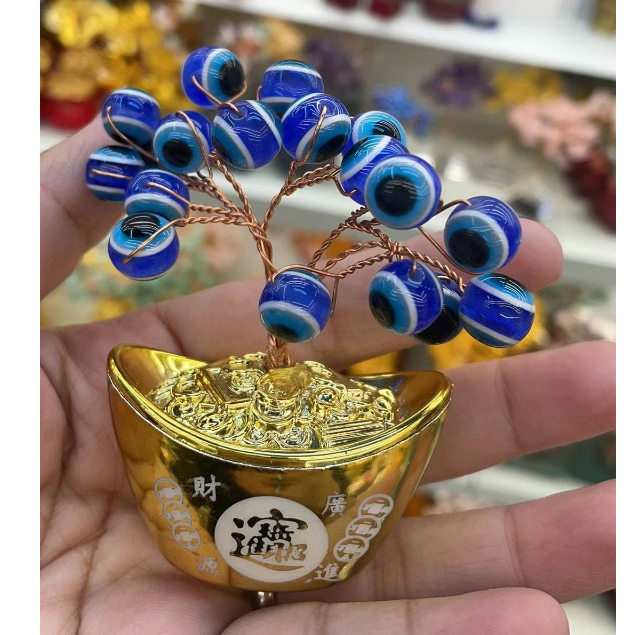 Evil Eye Tree in Evileye Coaster Plate for Protection Good Luck ...