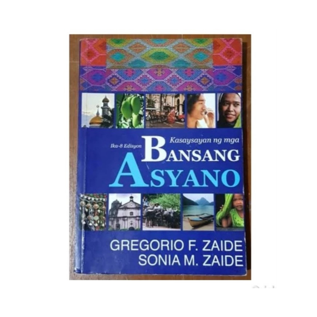 Bansang Asyano ( Greogorio and Sonia Zaide ) | Shopee Philippines