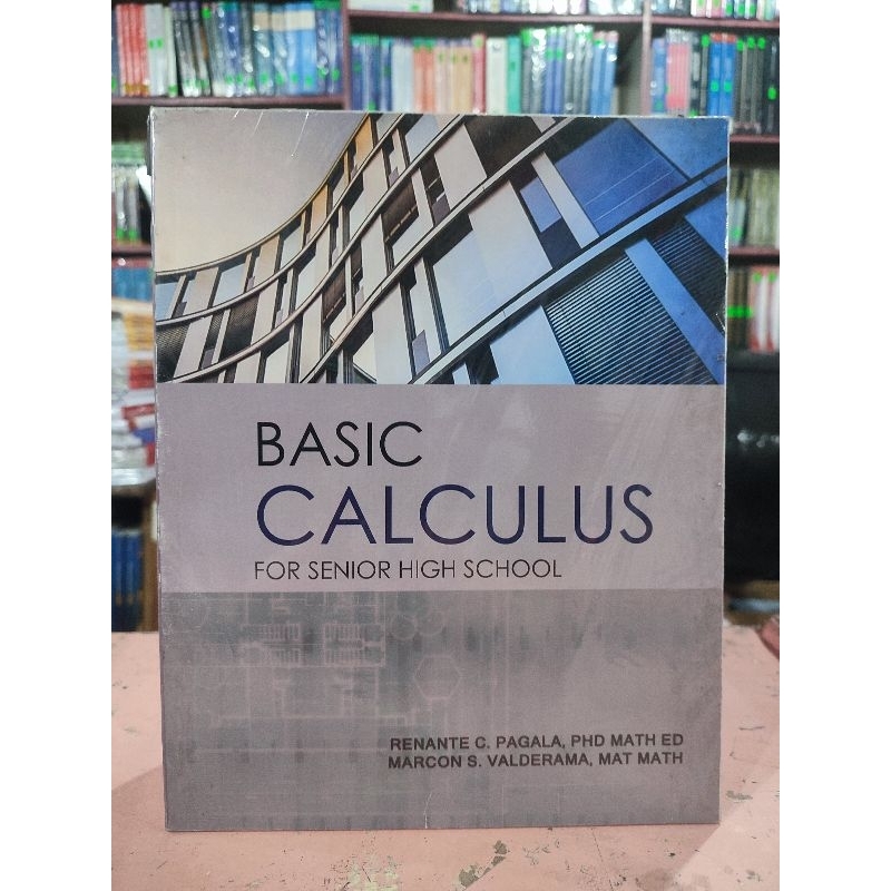 Basic Calculus for Senior High School by Pagala/Valderama | Shopee ...