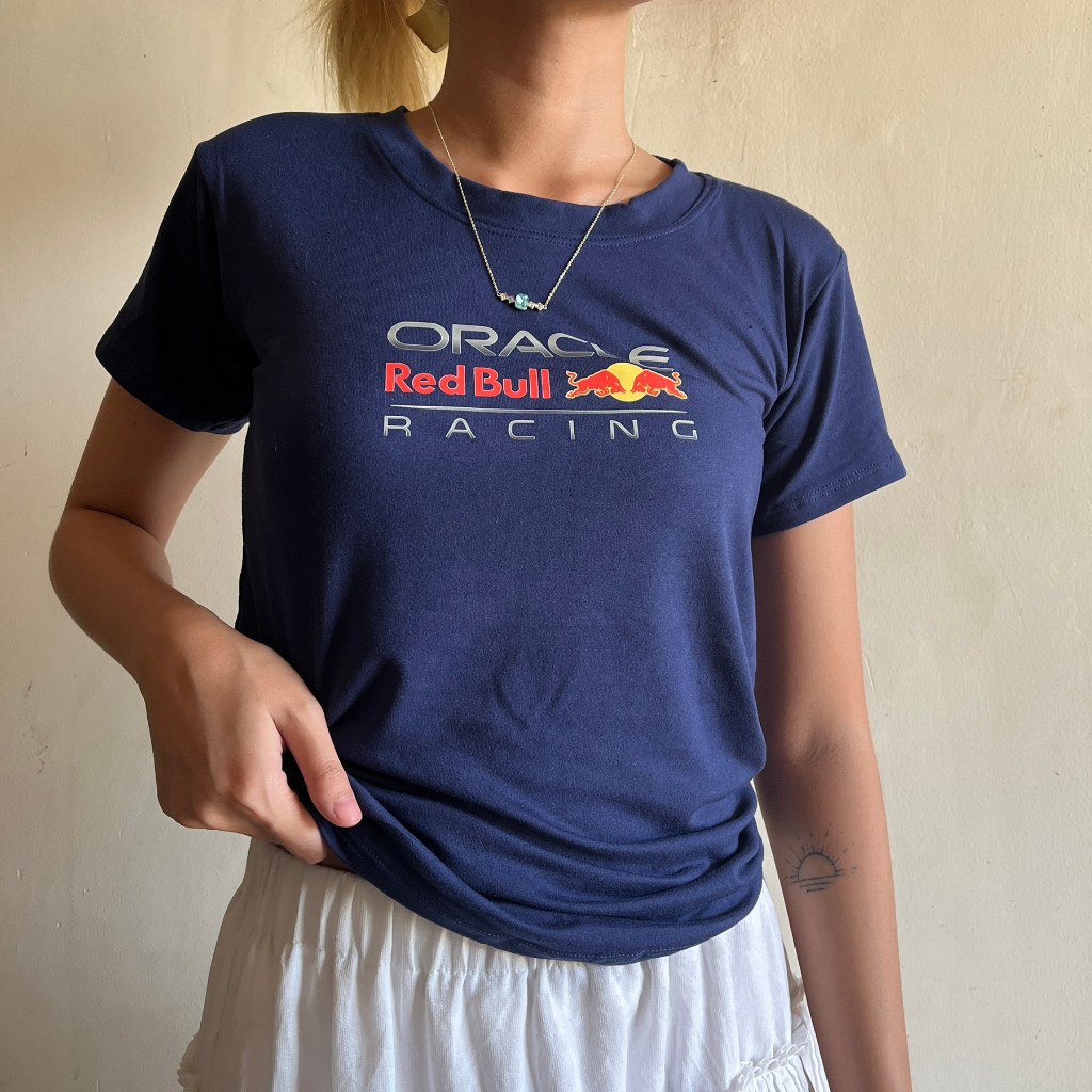 Red Bull F1 Team Logo Basic Tee for Women | Shopee Philippines