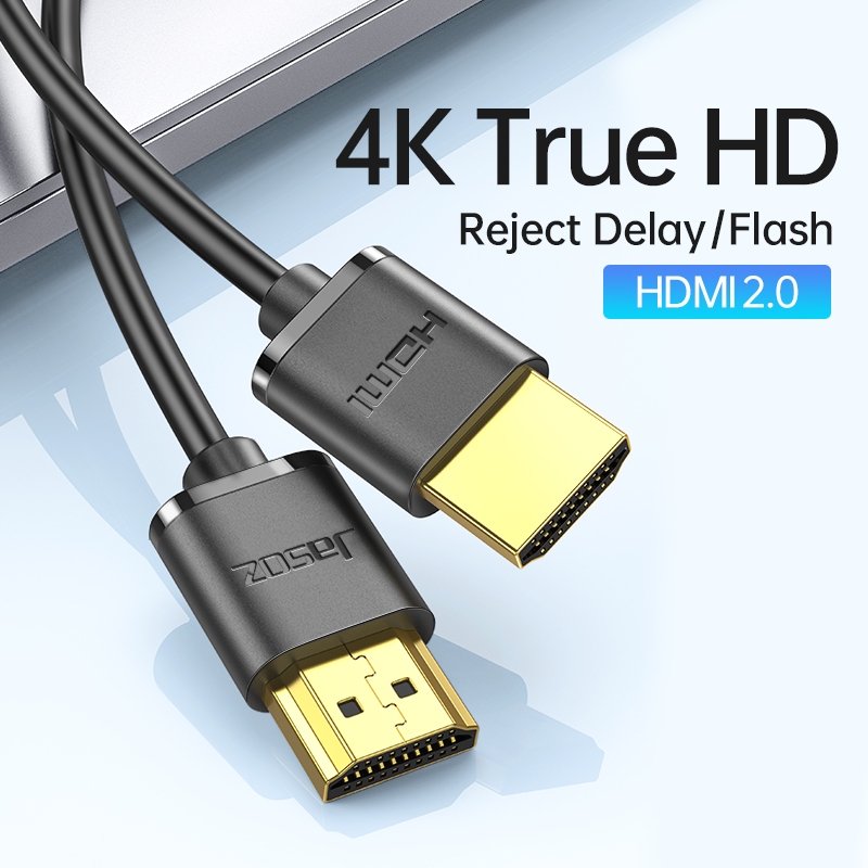 Jasoz HDMI Slim Cable 4K 60Hz Ultra Fine HDMI 2.0 for Cable PC Xbox ...