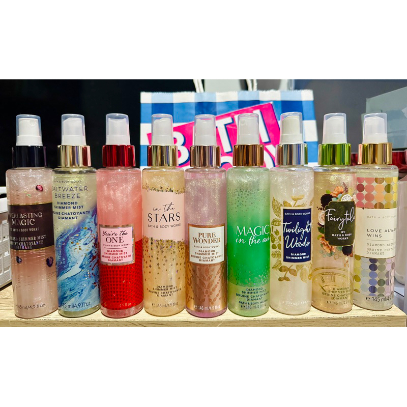Bath & Body Works Shimmer Mist 146ml | Shopee Philippines
