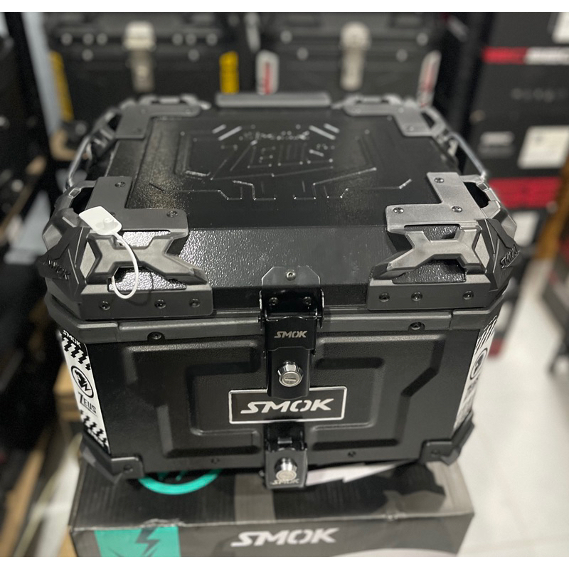 SMOK ALLOY TOP BOX 28L,35L, 45L & 55L Anti-scratch with FREE backrest ...