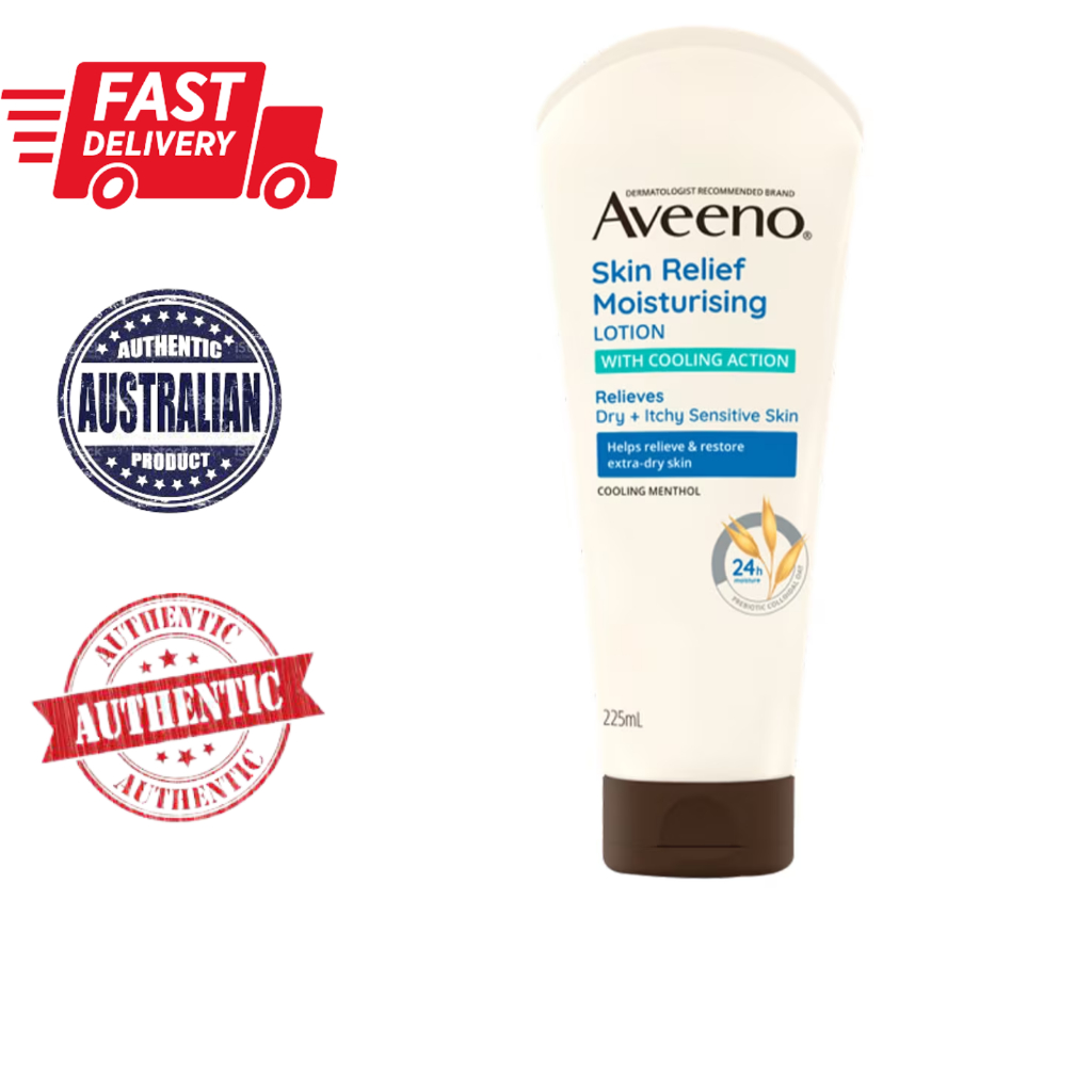 Aveeno Skin Relief Moisturising Lotion with Cooling Action | Shopee ...