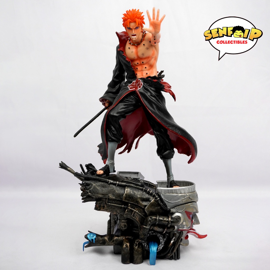 HQKO 28cm Akatsuki Pain Figures Anime Action Figures GK PVC Statue ...