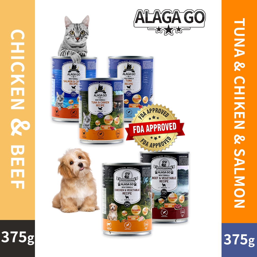 ALAGAGO! PET FOOD CAN CAT FOOD DOG FOOD 425g | Shopee Philippines