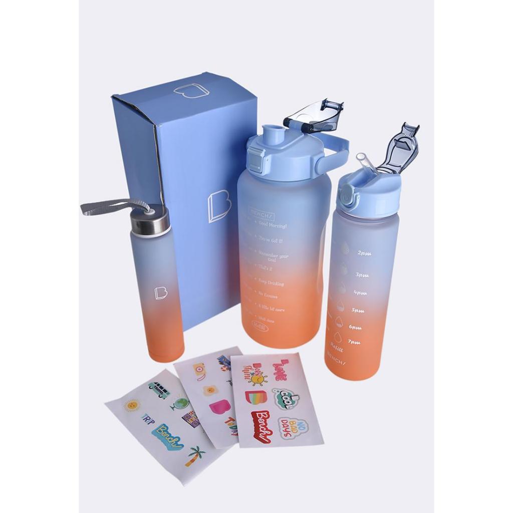 BENCH/ - BCU0178 - 3-in-1 Water Bottle Set with Stickers | Shopee ...