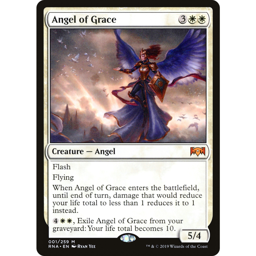 Angel Of Grace RNA MTG Top Ratings Proxy (sticker is already on mtg ...