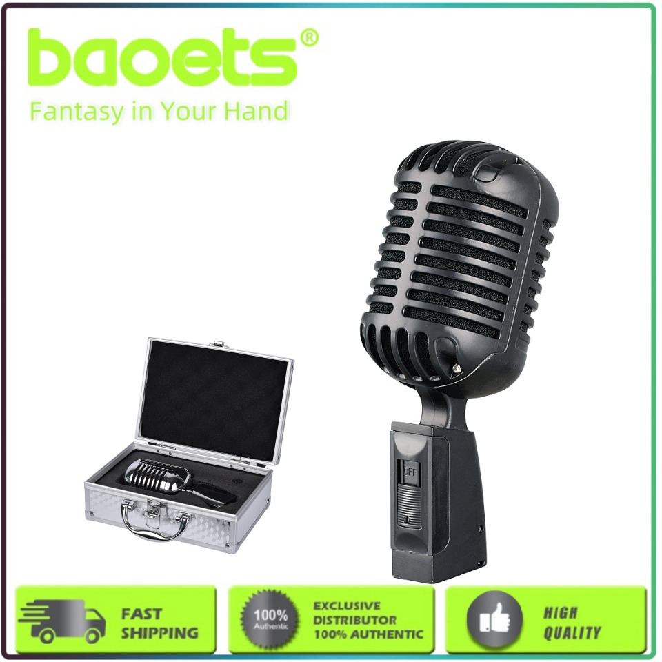 Microphone Oringinal Classic Microphone for Karaoke Vintage Microphone ...