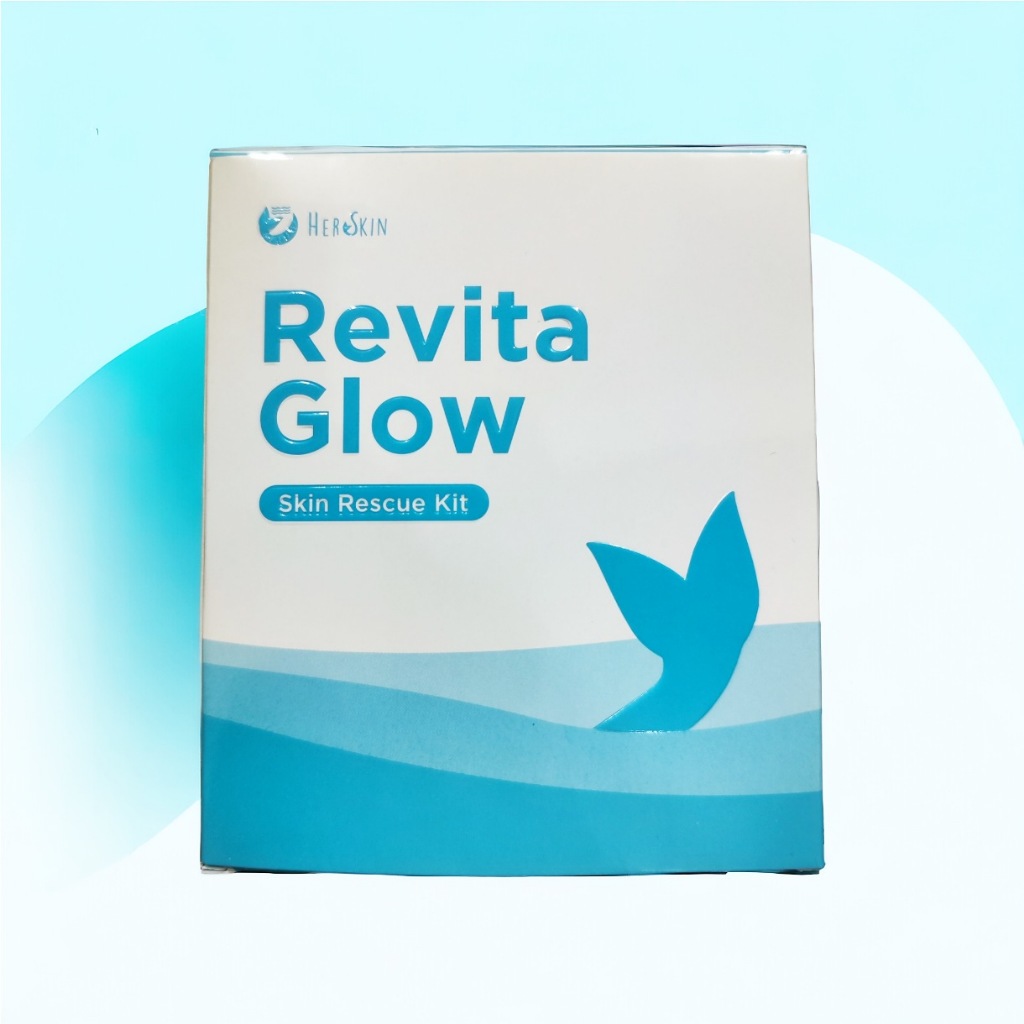 Her Skin Revitaglow Rejuvenating Set Kojic Collagen Soap, Night Cream ...