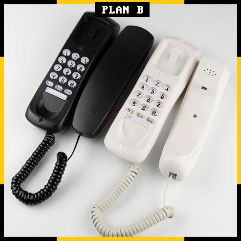 Wall-mounted Wired Telephone Fixed Landline Extension Phone For Hotel Bedside Home Office ...