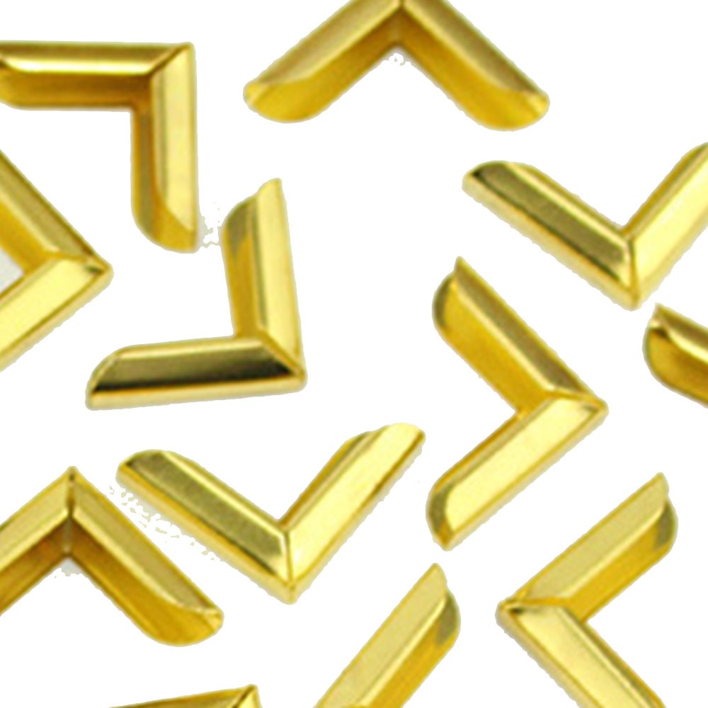 100pcs Sintra Board Elegant Corner Retro Metal Corner Protectors For ...